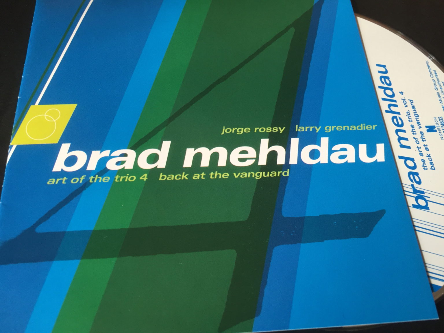Brad Mehldau / Art Of The Trio 4 Back At The Vanguard - 日々JAZZ★
