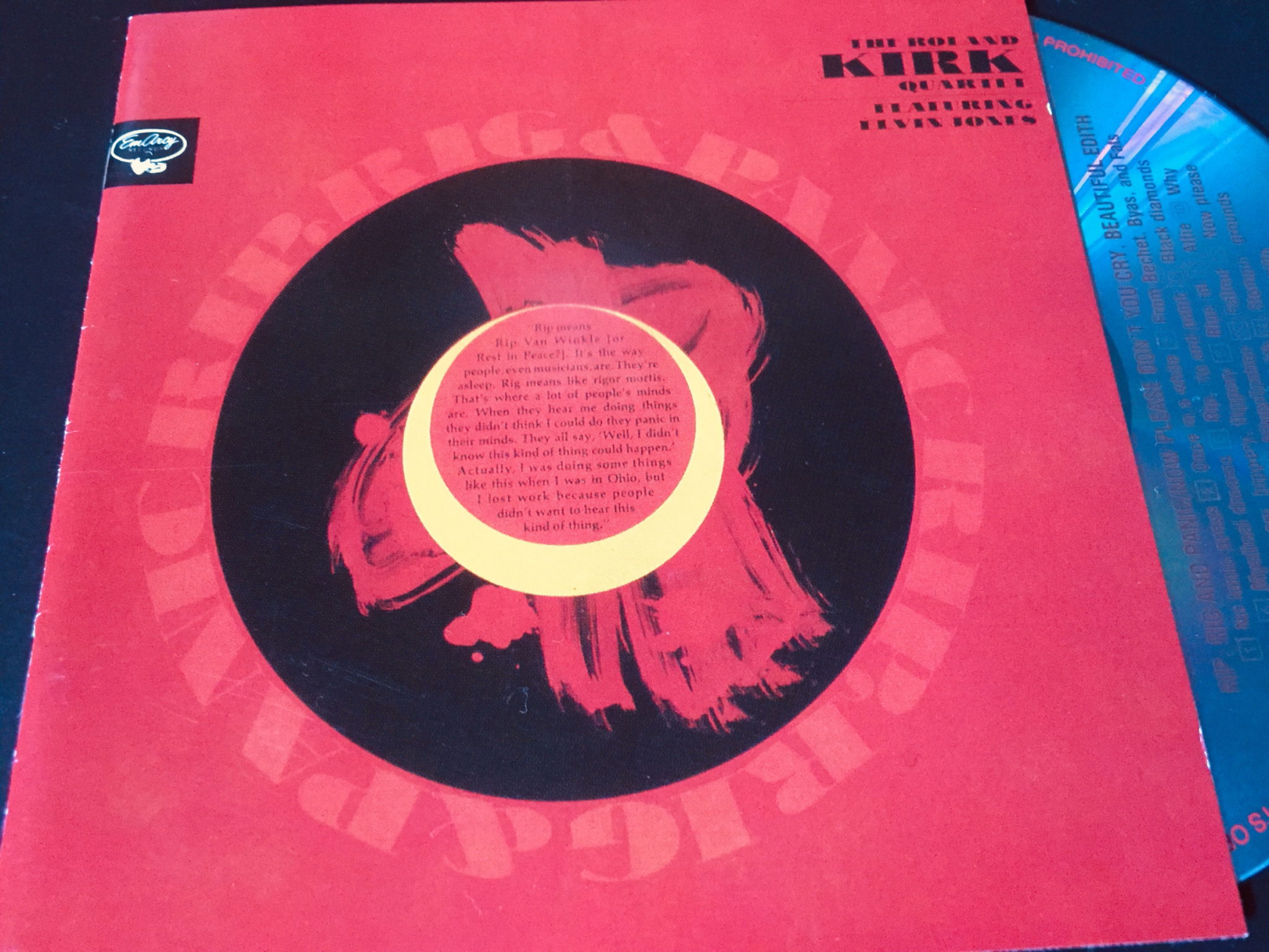 Roland Kirk / Rip, Rig, And Panic & Now Please Don't You Cry, Beautiful ...